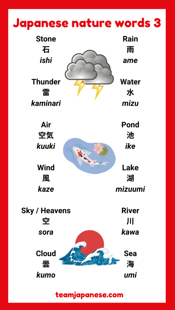 70+ Beautiful Japanese Nature Words to Inspire You - Team Japanese